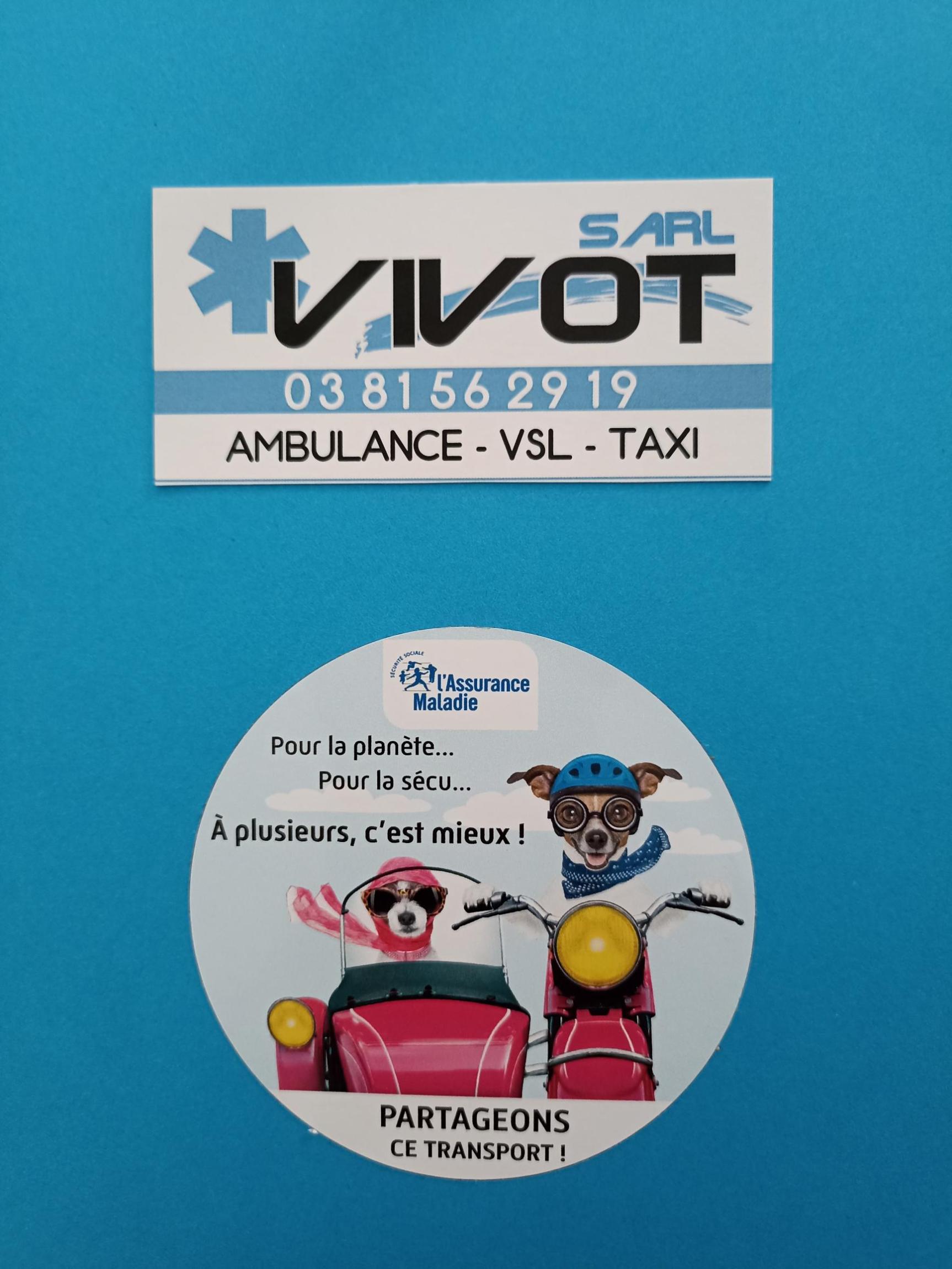 Ambulance, VSL et taxi conventionnés à Valdahon - Ambulances Vivot